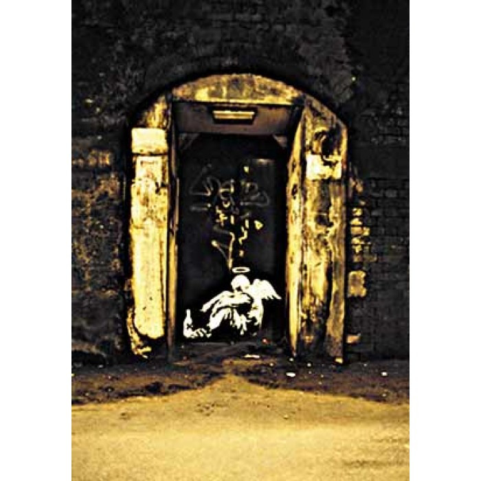 Banksy Canvas Print - Fallen Angel - The Banksy Shop
