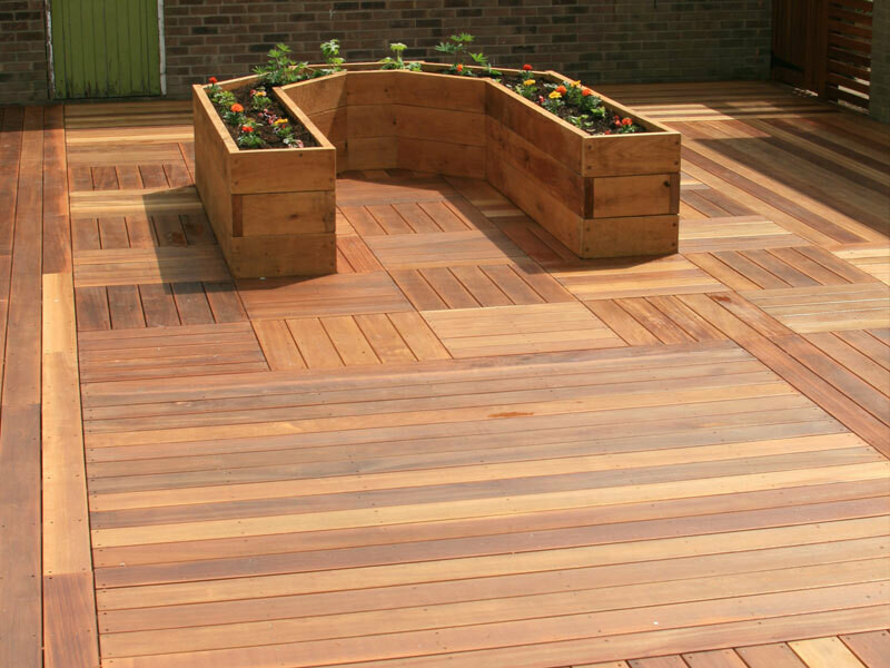 42 x 19 Yellow Balau Decking Select Grade