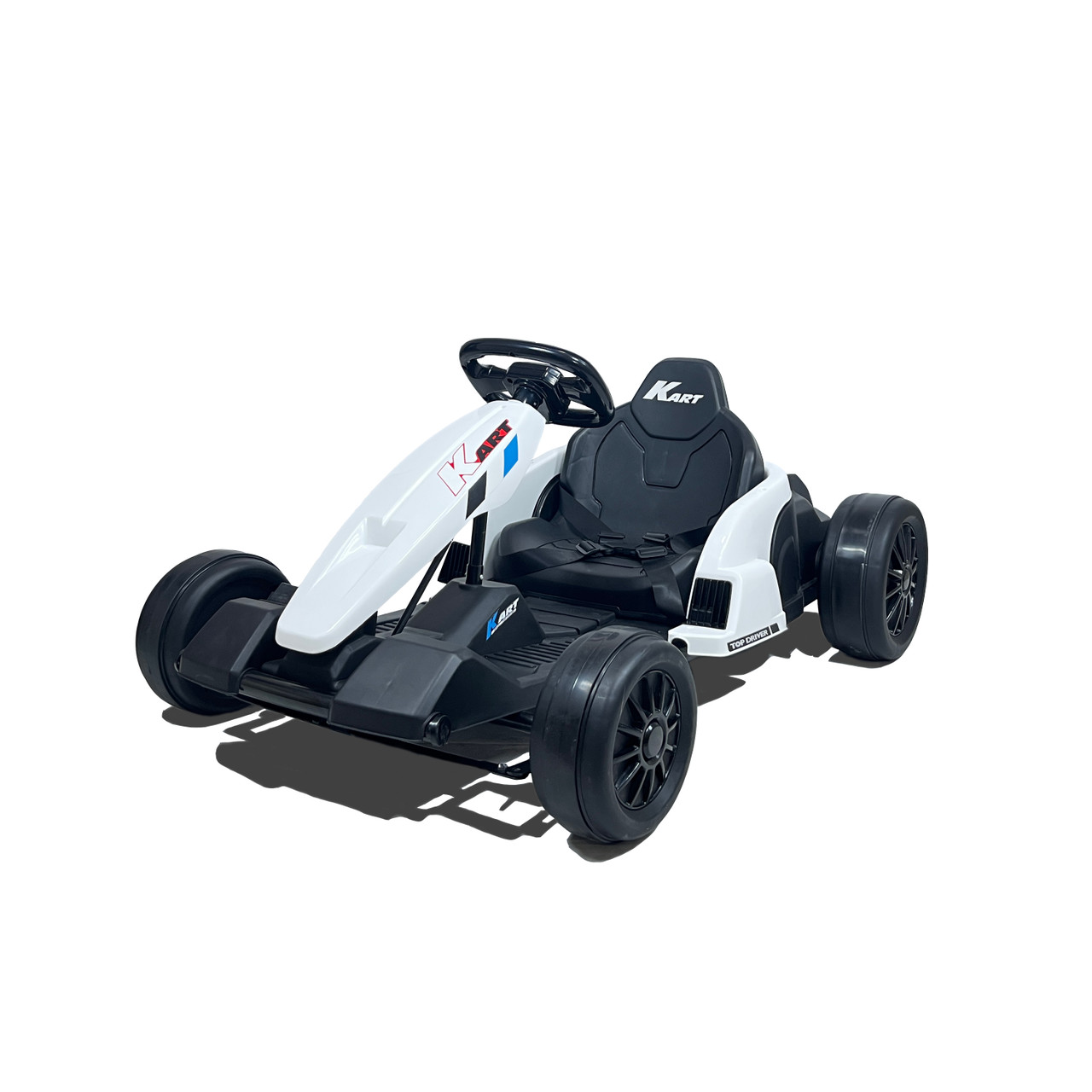 White GO cart
