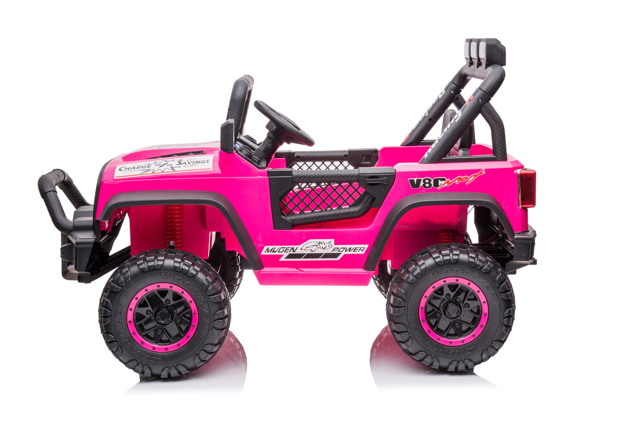 Ride- On Pink Jeep