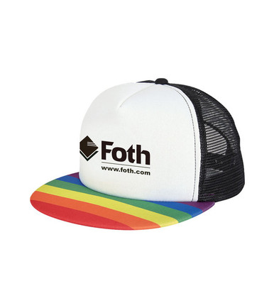 Rainbow Trucker Cap | Myron Promotional Products