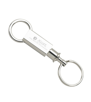 Promotional Silver Twist-Lock Key Separator | Myron Promotional Products