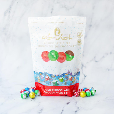 Sachet de boules de Noël en chocolat au lait 480 g [86657] - Laura ...