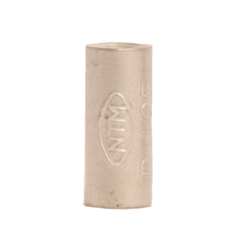 8 AWG Non-Insulated Parallel Splice Connector - Seamless (100/Pkg ...