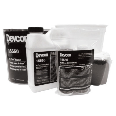Devcon R-Flex Belt Repair Kits, 4 lb. Kit, Black, 1/EA | AFT Fasteners