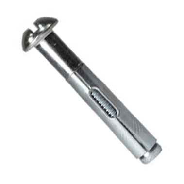 3/8"x4 3/4" Round Phillips/Slotted Combo Sleeve Anchor, Zinc Cr+3 (50 ...