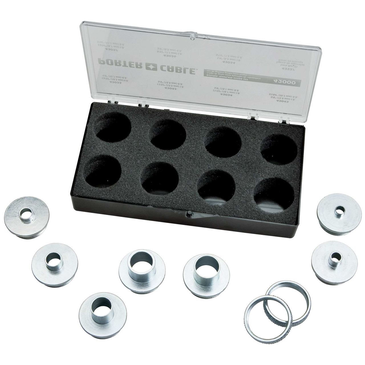 Porter Cable Router Template Guide #42000 (9 Piece) | AFT Fasteners