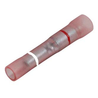 26-24 AWG To 22-18 AWG Heat Shrink Step Down Butt Splice Connector (100 ...