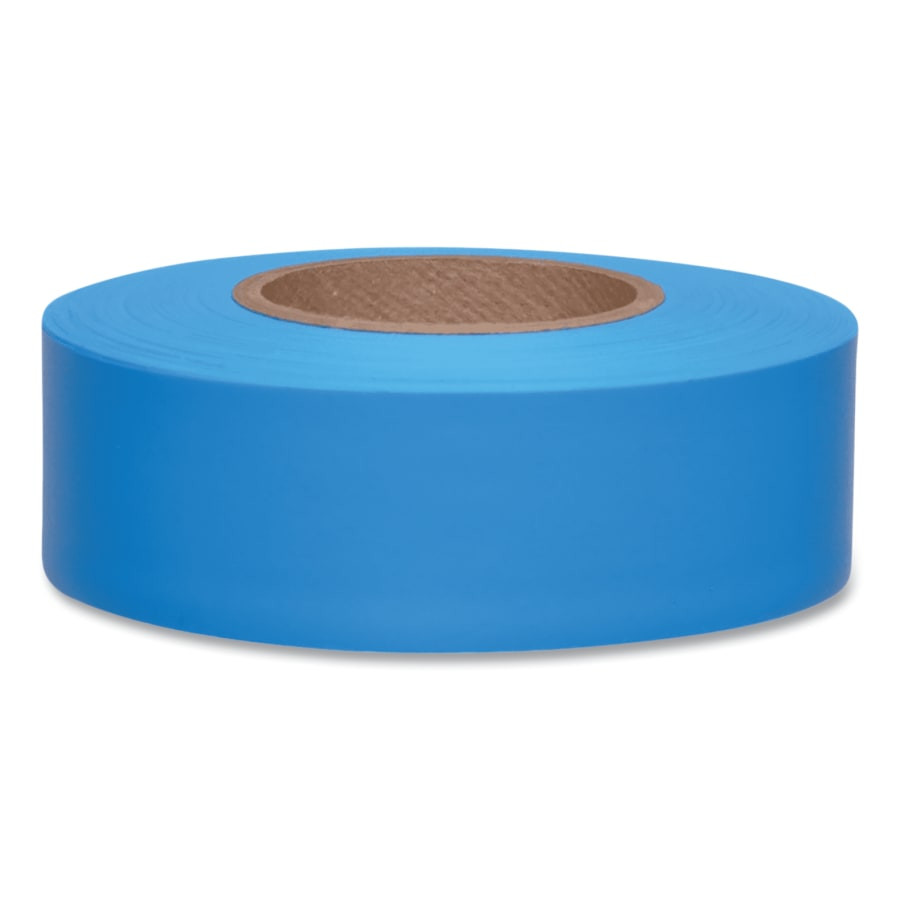 Presco Taffeta Flagging Tape, 1-3/16 in x 150 ft, Fluorescent Blue, 12 ...