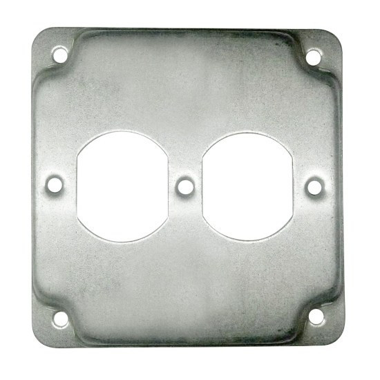 Switch Cover Single Gang Duplex Receptacle Steel (12/Pkg.) | AFT Fasteners