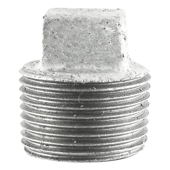 Pipe Fittings - 3" Class 150 Galvanized Malleables Iron Pipe - Plug (1 ...