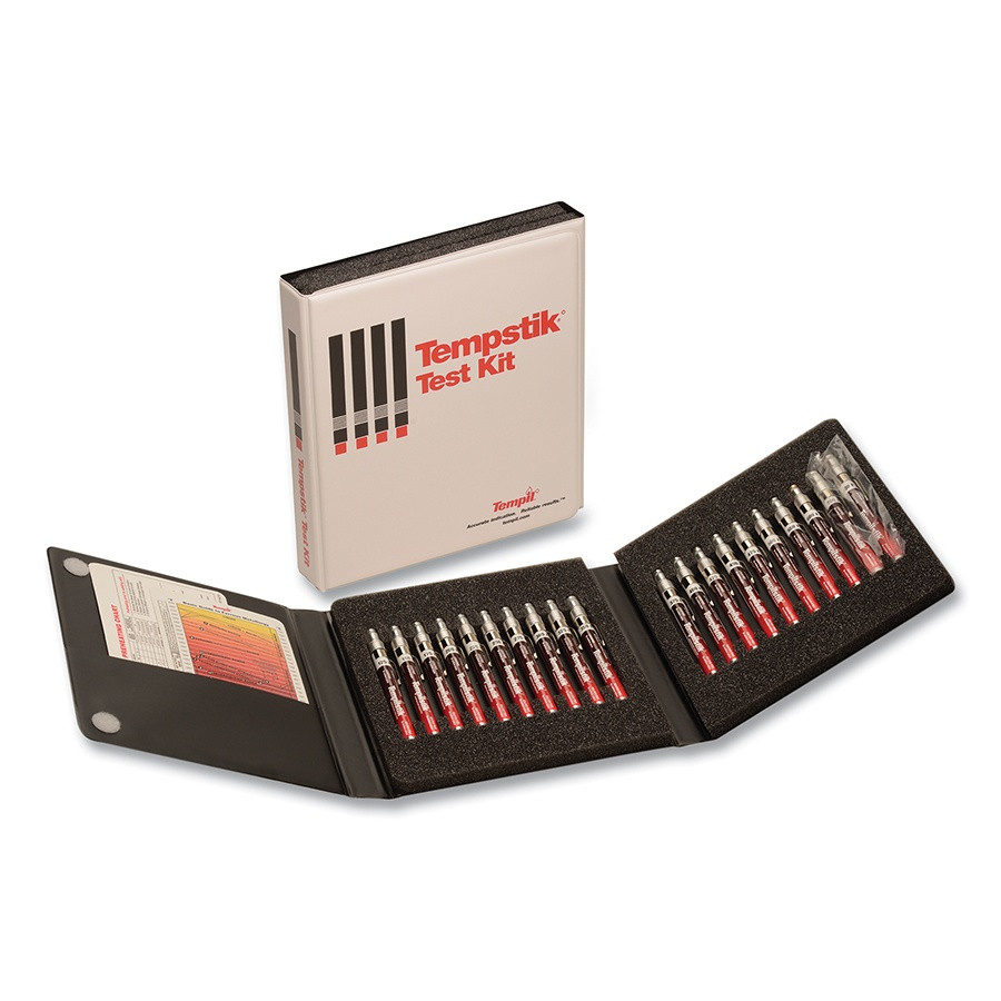 Tempil Tempilstik Temperature Indicator Test Kit, 20 Stik, 125° F to ...