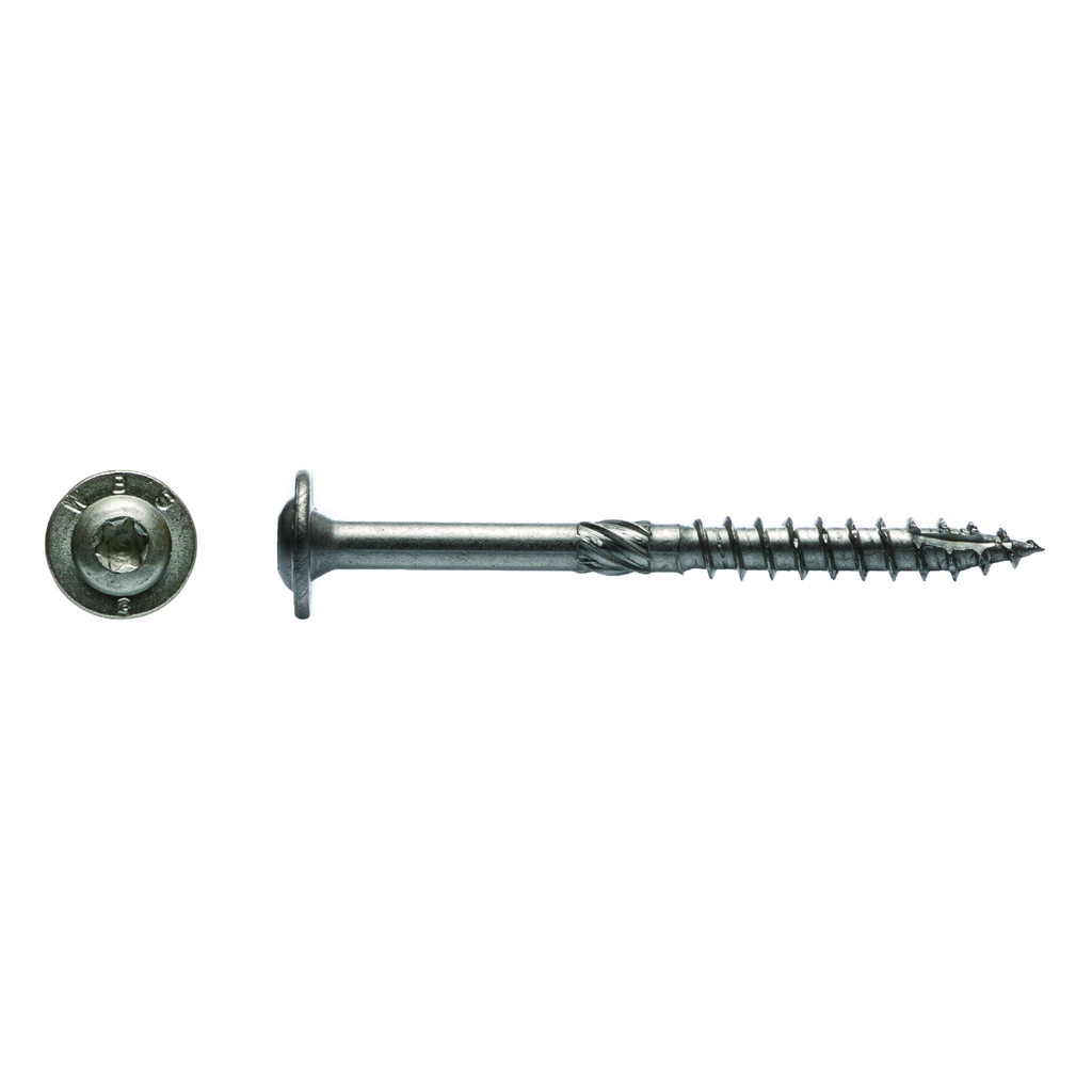 Big Timber #15 x 2-1/2" Construction Lag Screws, 316 Stainless, T-30 ...