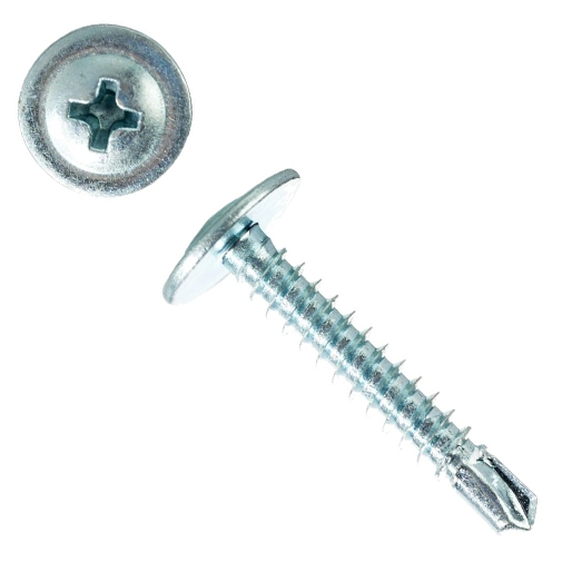 Big Timber #8 x 1" Phillips Modified Truss Self-Drilling Screws, #2 Pt ...
