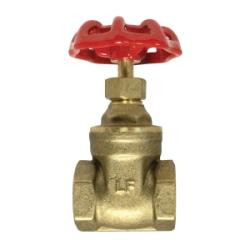 Midland Industries 940135LF Gate Valve, 1-1/4 in Nominal, FIP x FIP ...