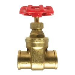 Midland Industries 940143LF Gate Valve, 3/4 in Nominal, Compression ...