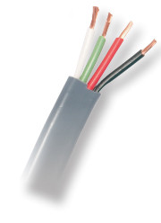 12 GA Jacketed Wire - 4 Conductor (Black-Green-Red-White) - AFT Fasteners