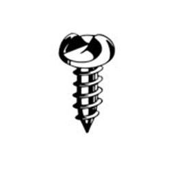 Tamperproof One-way Round Sheet Metal Screws #5.10A112RS | AFT Fasteners