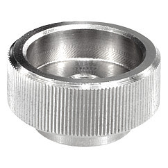 Kipp 3/8"-16 Knurled Nut, Stainless Steel, DIN 6303 (10/Pkg.), K0137.1A42 | AFT Fasteners