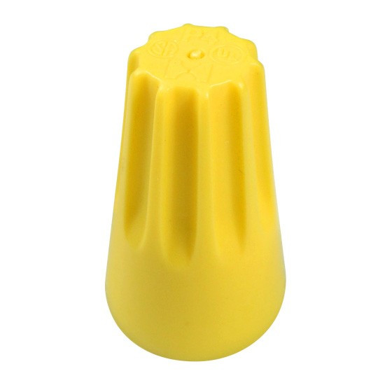 Standard Yellow Wire Connectors (100/Pkg) | AFT Fasteners