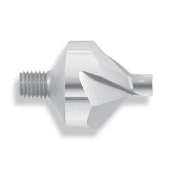 90 Degree HSS Micro Stop Countersink, 4 Flute, 5/8" Body Dia., 5/32-3/8 ...