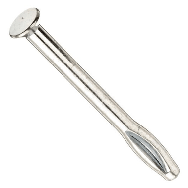 1/4"x2 1/2" Flat Head Split-Fast Anchor, Zinc Cr+3 (1000/Bulk Pkg ...