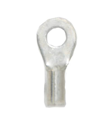 8 AWG Non-Insulated #8 Stud Ring Terminal - Brazed Seam (100/Pkg ...