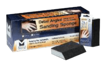 Dual Angled Sanding Sponges - 4-7/8" x 2-7/8" x 1", Grade: Fine/ Medium ...