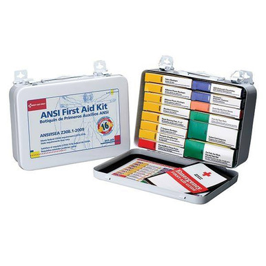 16-Unit, 103-Piece Unitized First Aid Kit w/ Gasket, Metal | AFT Fasteners