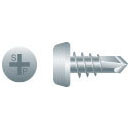 #6-20 x 7/16" Phillips Pan Head Framing Self-Drilling Screw, #2 Zinc ...