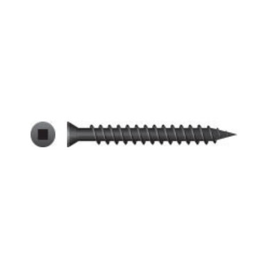 6 x 1 Square Trim Head S-Point Sharp Point Drywall Screw Phosphate ...