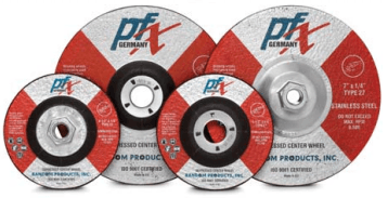 7 x 1/4 x 7/8 Type 27 Wheels, PFX/Germany Stainless (25/Pkg.) | AFT ...