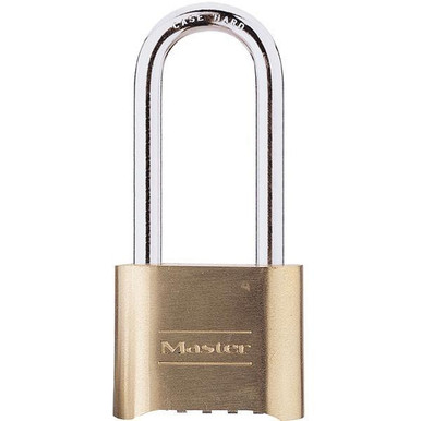 Master Lock® 4-Digit Resettable Combination Padlock, 2 1/4" Shackle ...