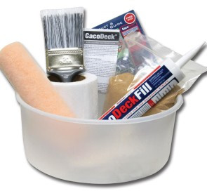 GacoDeck Kit, Pewter (3-1/2 Gal) #GACDKPEW | AFT Fasteners