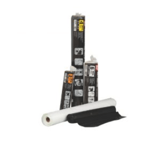 Grip Rite Consumer Poly Sheeting, Black, 4 mil., 10 ft x 50 ft, #41050B ...