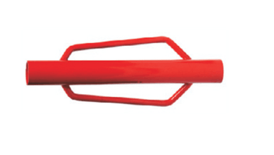 Grip Rite T-Post Pounder with Handles, Red, 24" Length, 17 lb (1/Qty) # ...
