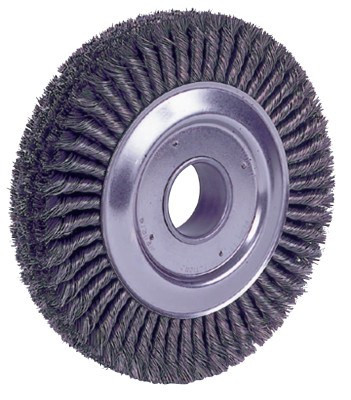 Weiler® Cable Twist Knot Wire Wheel, 10 in Diameter, 1 EA | AFT Fasteners