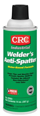 CRC Welder's Anti-Spatter Spray, 16 oz Aerosol Can, 12 CAN ; AFT Fasteners