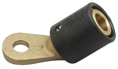 Esab Welding Terminal Connectors, Female, 2-AF, 1 EA ; AFT Fasteners