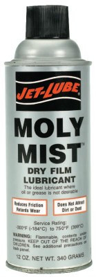 Jet-Lube Moly-Mist Dry Film Lubricants, 12 oz Aerosol Can, 12 CN | AFT ...