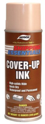 Aervoe Industries Cover-Up Ink, 12 oz Aerosol Can, Tan, 12 CAN | AFT ...