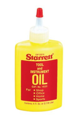 L.S. Starrett Tool & Instrument Oils, 4 oz, Bottle, 12 BTL | AFT Fasteners