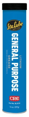 CRC Lithium General Purpose Grease, 14 oz Cartridge, 10 CTG | AFT Fasteners