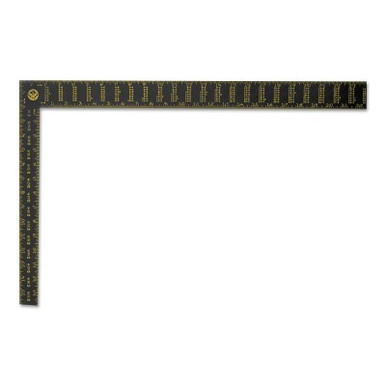 Stanley Products Premium Aluminum Rafter Square, 16" x 24" #45-011 (3 ...