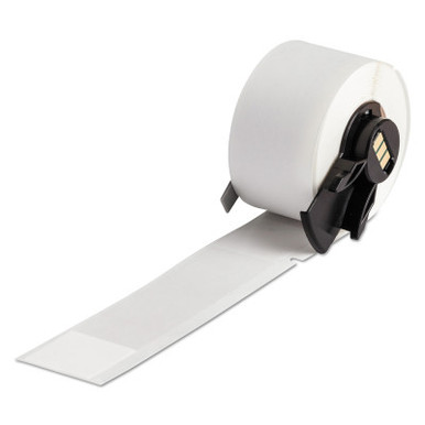 Brady TLS 2200/TLS PC Link Labels, 1 in x 4 in, White/Translucent, 100 ...
