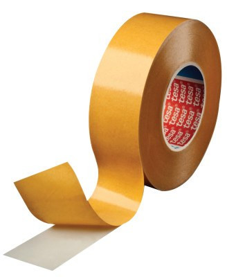 Tesa Tapes Economy Grade Double-Sided Tapes, 1 in X 55 yd, 7 mil, White ...