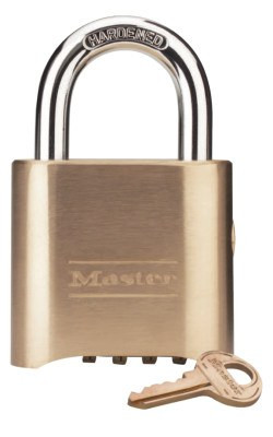 Master Lock No. 176 & 177 Resettable Combination Locks, 5/16 in Diam ...