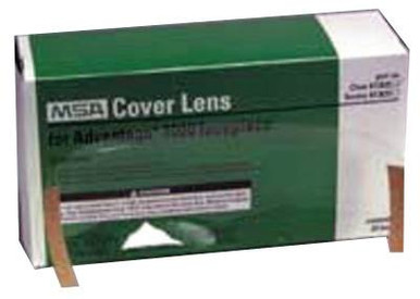 MSA Full Facepiece Respirator Cover Lenses, Ultravue Masks, Clear, 25 ...