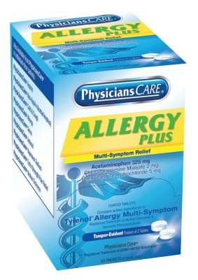 First Aid Only PhysiciansCare Allergy Medications, 1/BX | AFT Fasteners