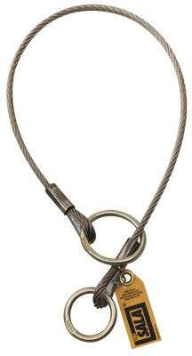Capital Safety Wire Rope Choker Slings, O-Ring/D-Ring, 4 ft Cable, 1/EA ...